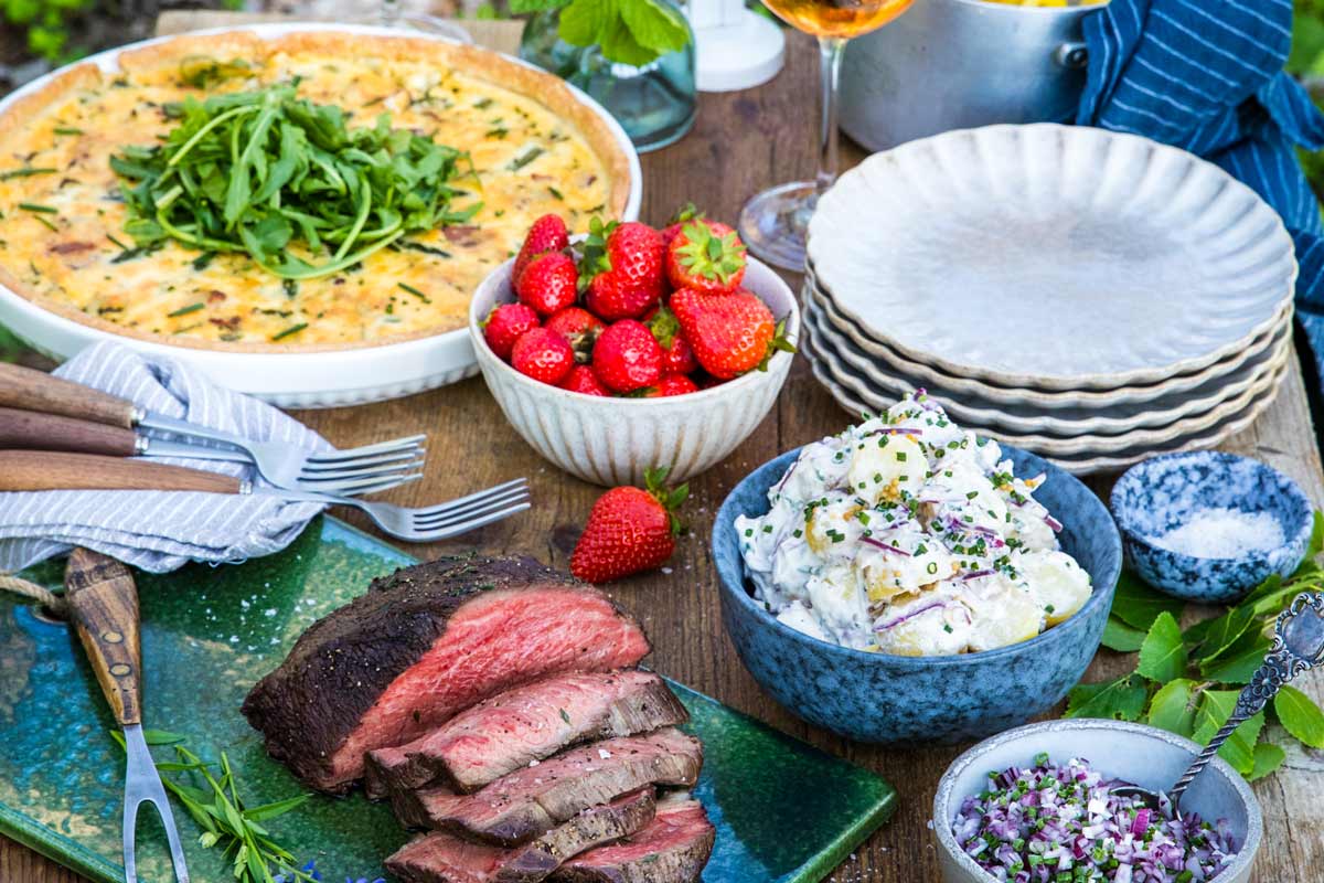 Nya recept till midsommar | Svenskt Kött